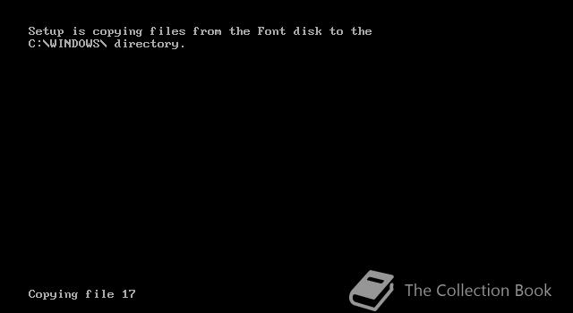 Microsoft Windows 1.x, 1.02 - The Collection Book