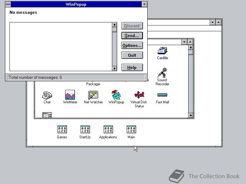 Microsoft Windows for Workgroups 3.11, 3.11.026 - The Collection Book