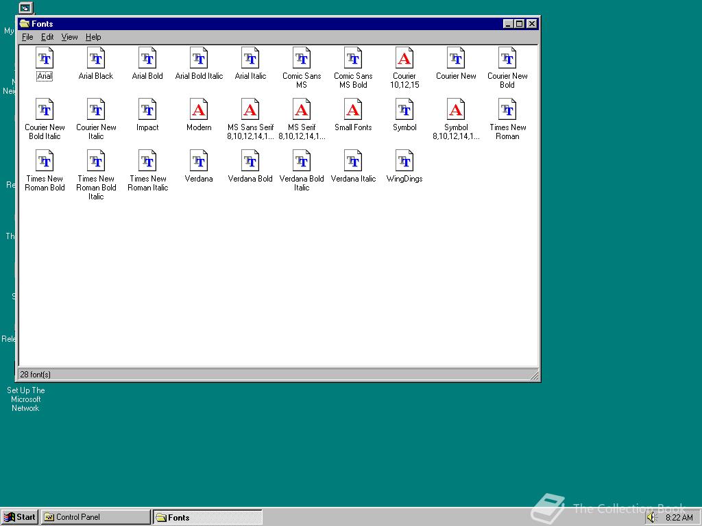 Microsoft Windows 95, 4.03.1132 - The Collection Book