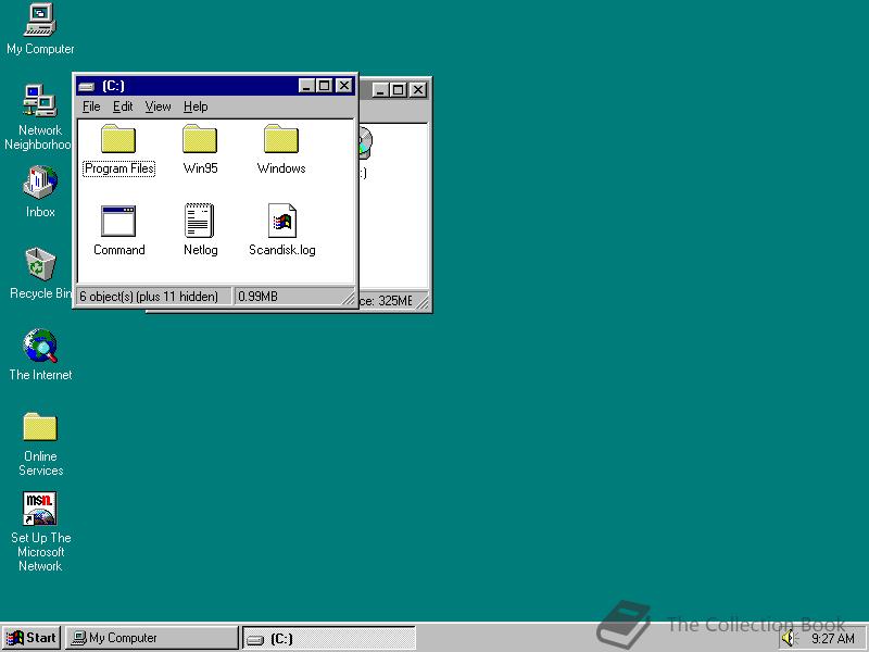 Microsoft Windows 95, 4.03.1212 - The Collection Book