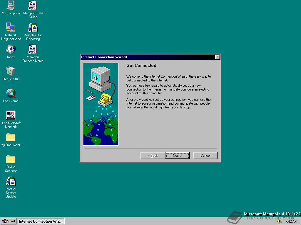 Microsoft Windows 98, 4.10.1423 - The Collection Book