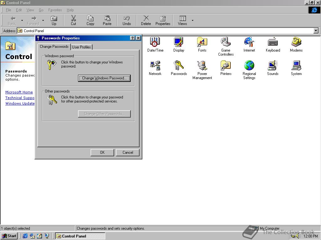 Microsoft Windows 98, 4.10.1624 - The Collection Book