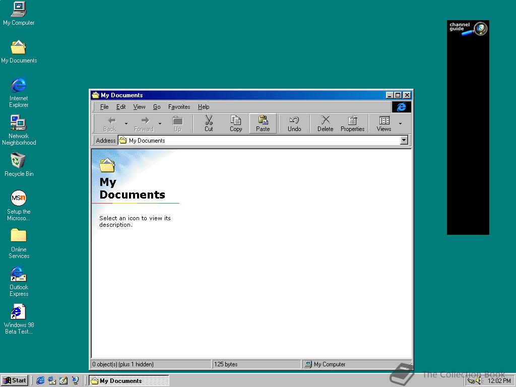 Microsoft Windows 98, 4.10.1624 - The Collection Book