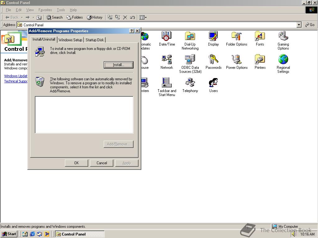 Microsoft Windows Me, 4.90.2535.0 - The Collection Book