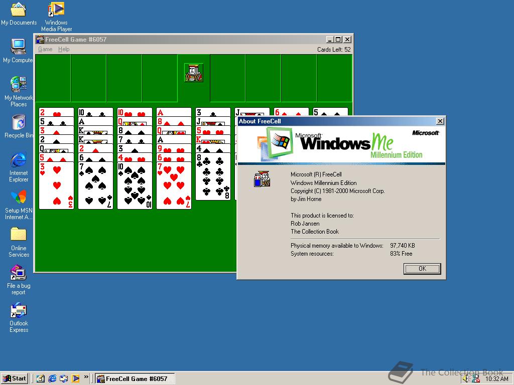 Microsoft Windows Me, 4.90.2535.0 - The Collection Book