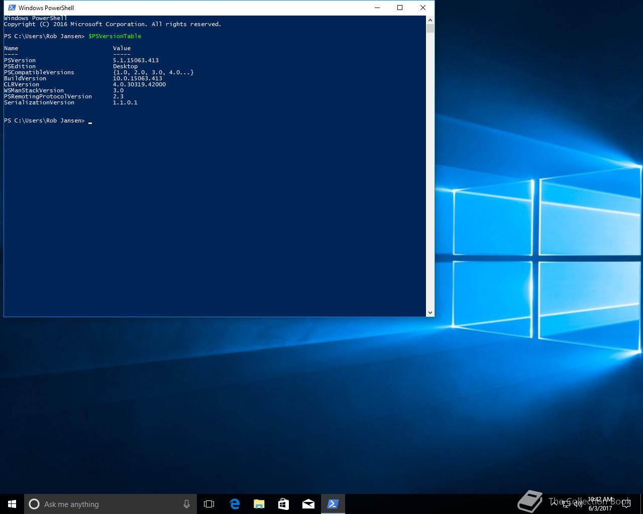 Microsoft Windows 10 v1703, 10.0.15063.413 - The Collection Book