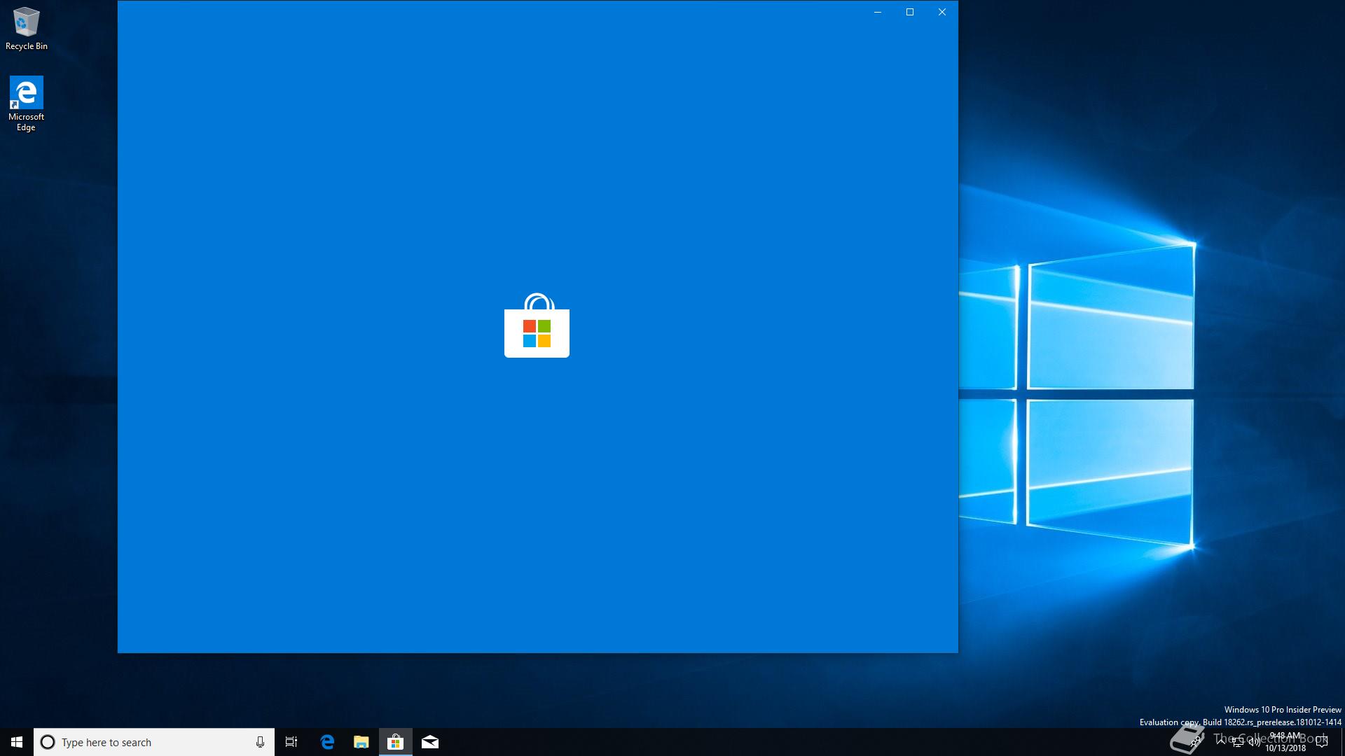 Microsoft Windows 10 v1903, 10.0.18262.1000 - The Collection Book