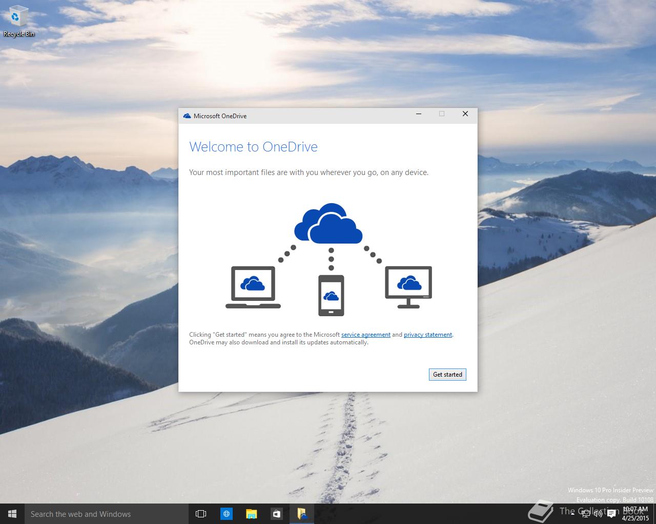 Microsoft Windows 10, 10.0.10108.0 - The Collection Book