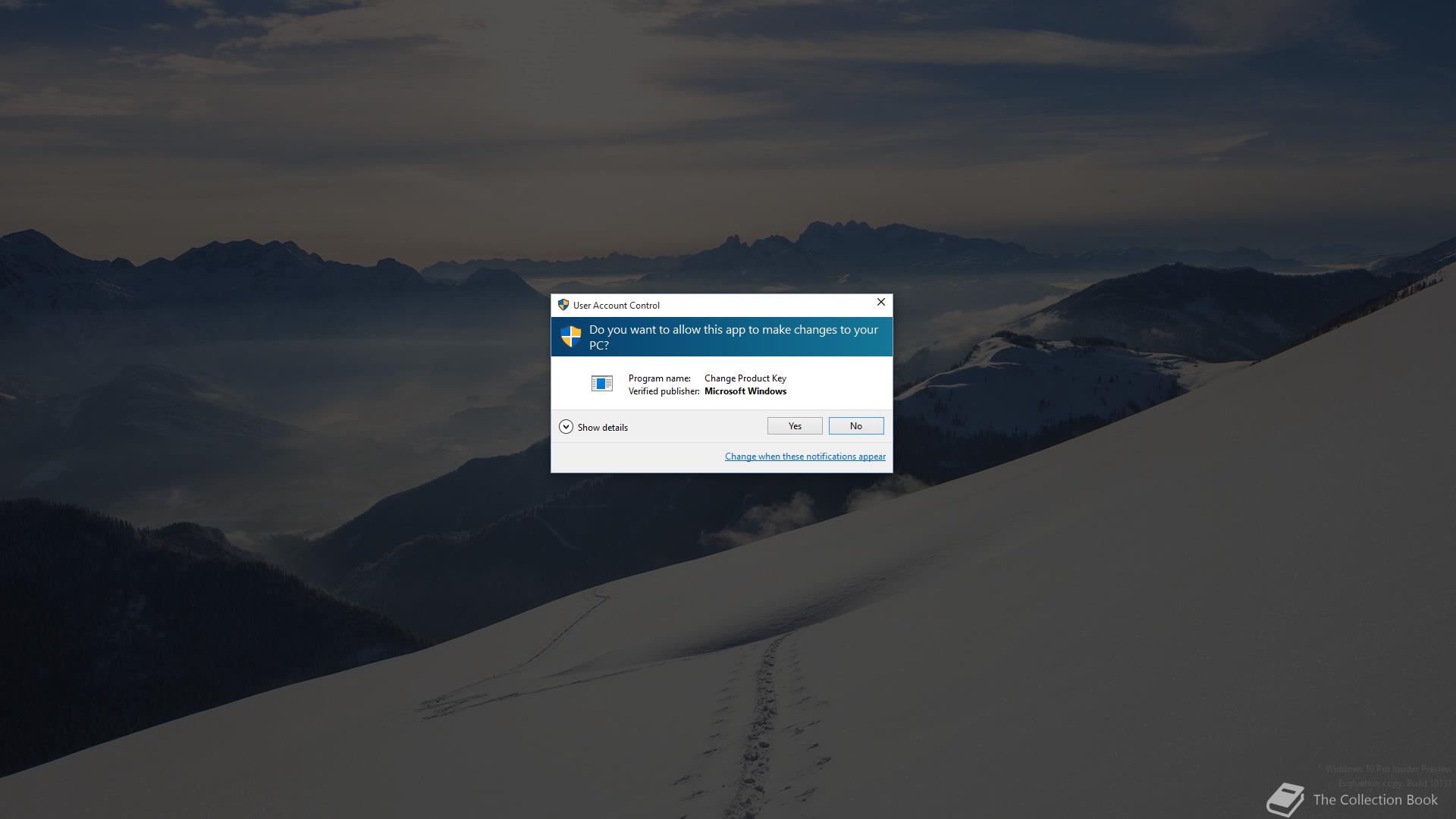 Microsoft Windows 10, 10.0.10131.0 - The Collection Book