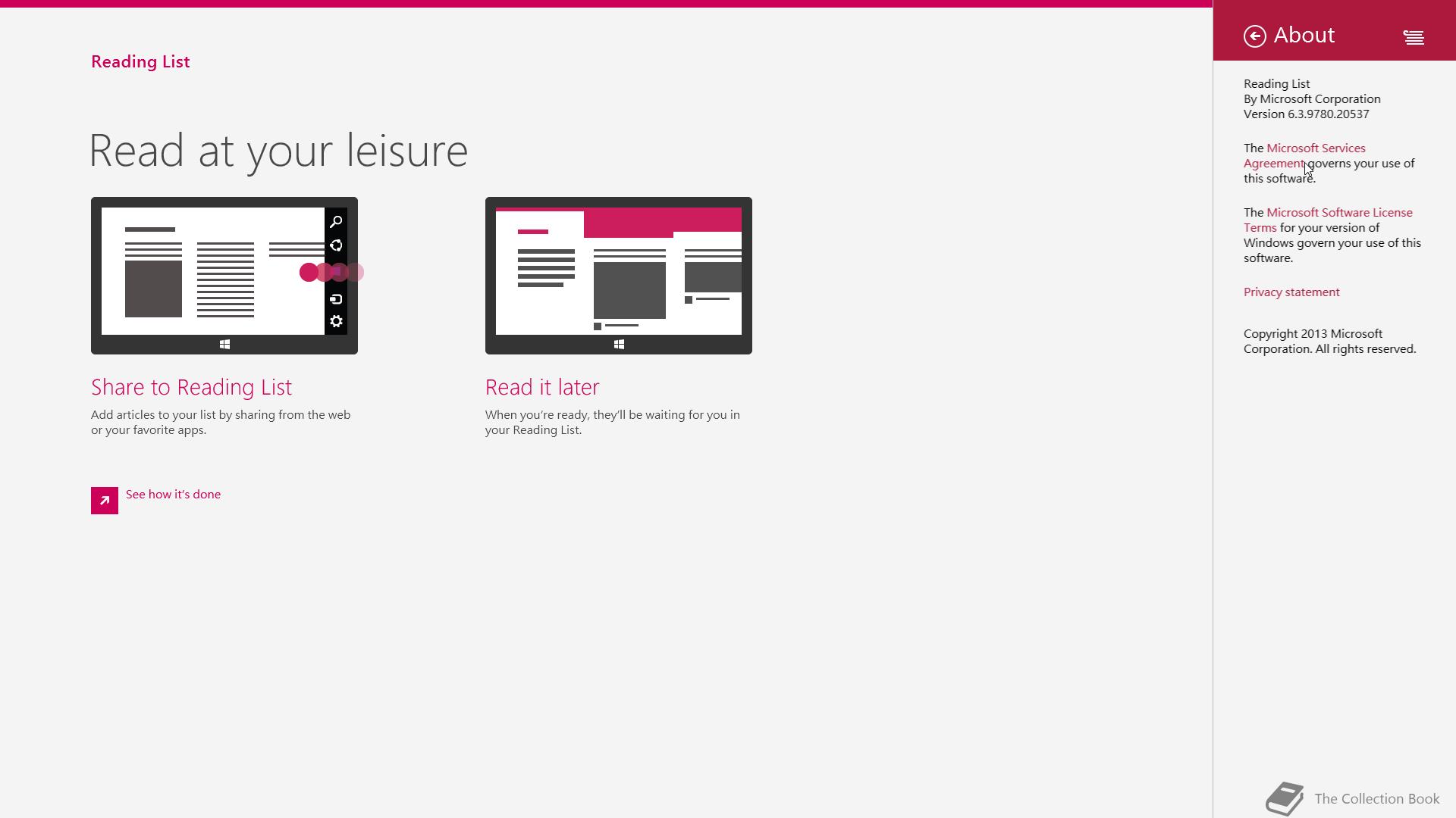 Microsoft Windows 10, 6.3.9780.0 - The Collection Book