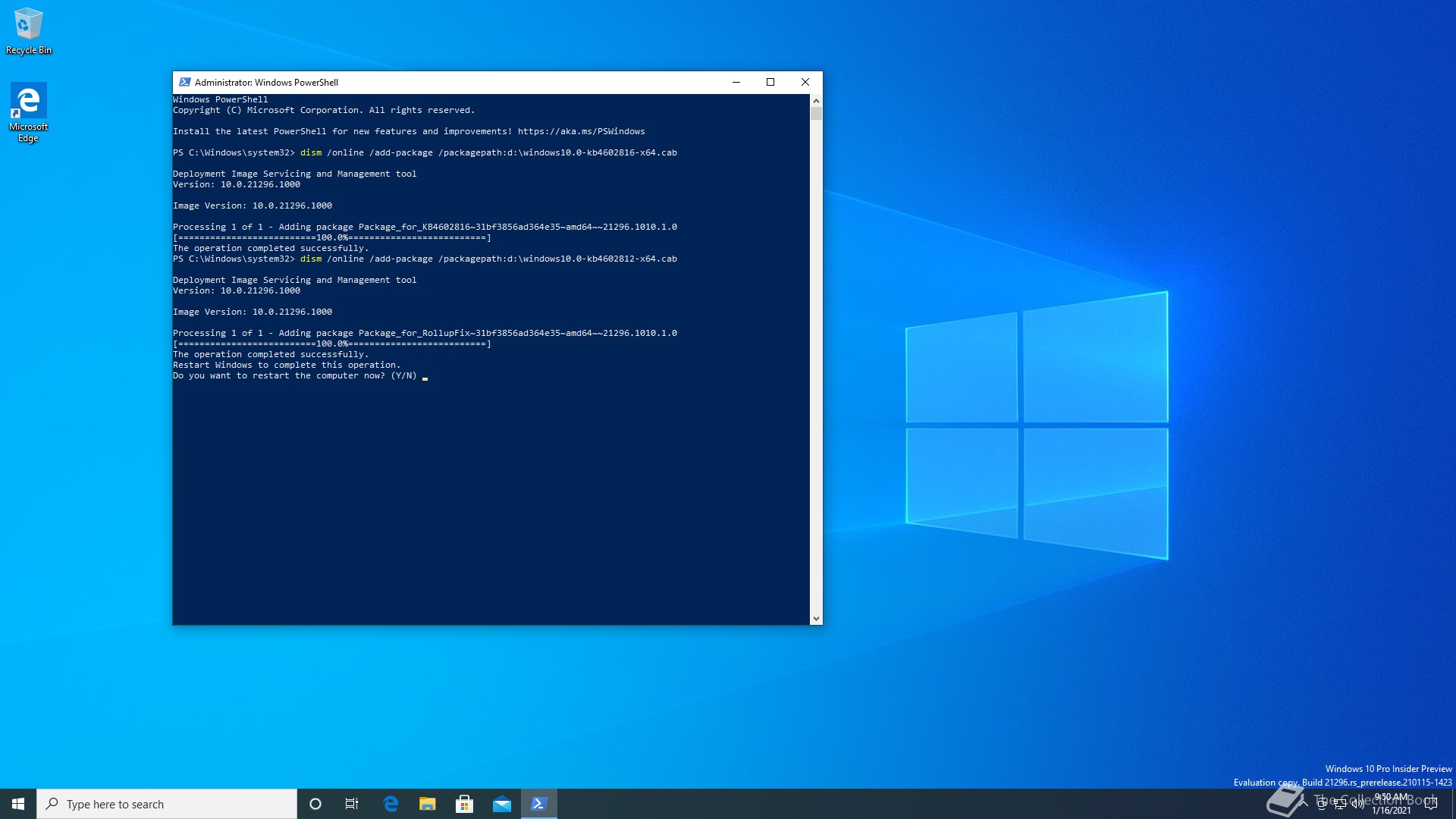 Microsoft Windows 11, 10.0.21296.1010 - The Collection Book