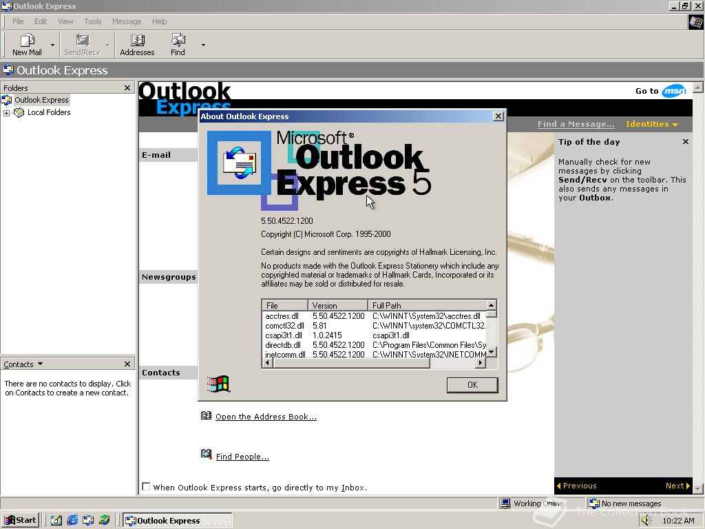 Microsoft Windows 2000, 5.0.2195.2951 - The Collection Book