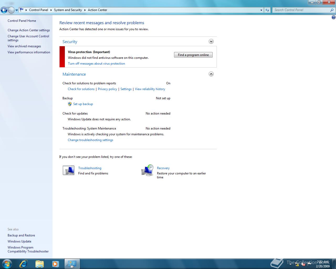 Microsoft Windows 7, 6.1.7048.0 - The Collection Book
