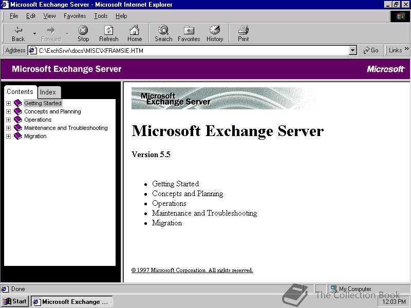 Microsoft Windows BackOffice Server 4.5, 4.50.714.0 - The Collection Book