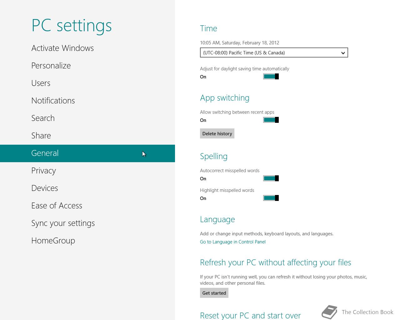 Microsoft Windows Embedded 8 Standard, 2.0.0212.0 - The Collection Book