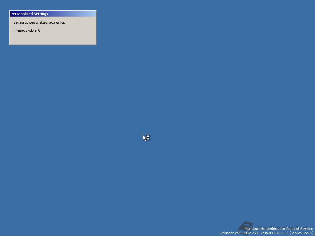 Microsoft Windows Embedded for Point of Service, 5.1.2600.5512 - The ...