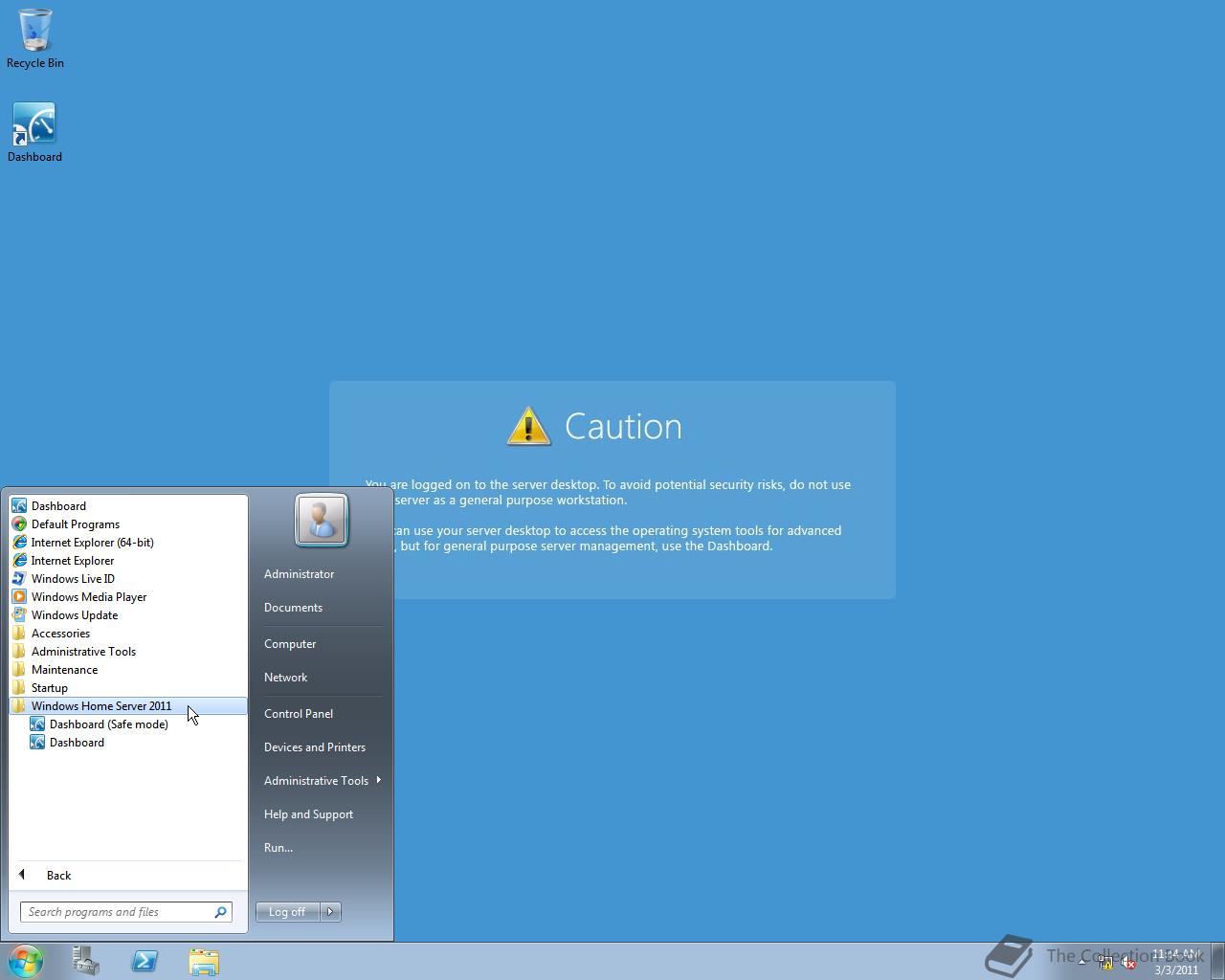 Microsoft Windows Home Server 2011, 6.1.8800.16395 - The Collection Book