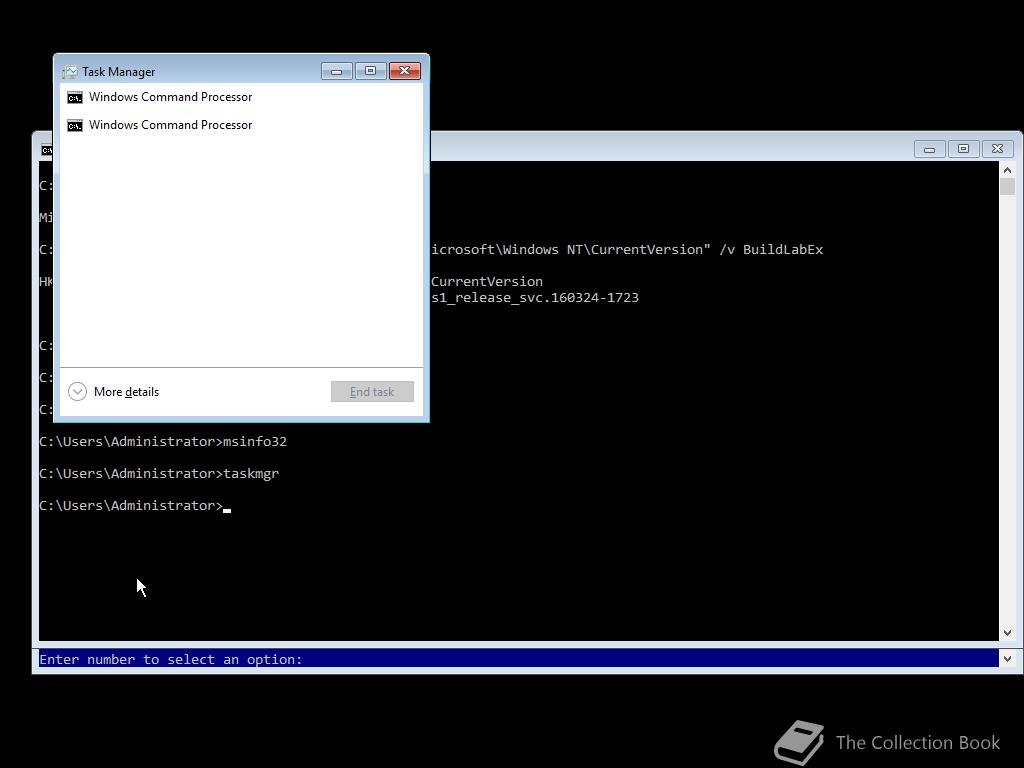 Microsoft Windows Hyper-V Server 2016, 10.0.14300.1000 - The Collection ...