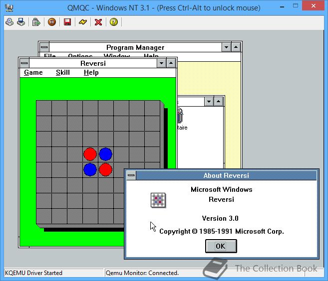 Microsoft Windows NT 3.1, 1.0 (October 1991) - The Collection Book