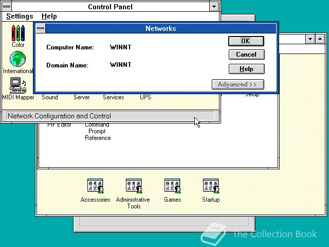 Microsoft Windows NT 3.1, 3.1.340.1 - The Collection Book