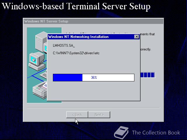 Microsoft Windows NT Server 4.0 Terminal Server Edition, 4.0.307.2 ...
