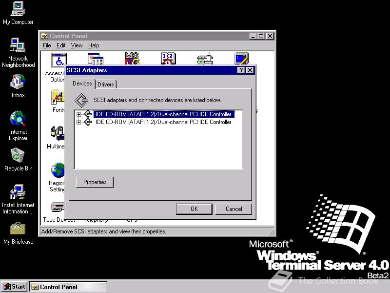 Microsoft Windows NT Server 4.0 Terminal Server Edition, 4.0.373.2 ...