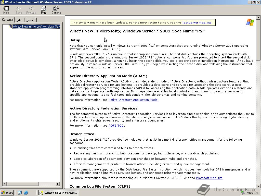 Microsoft Windows Server 2003 R2, 5.2.3790.1711 - The Collection Book