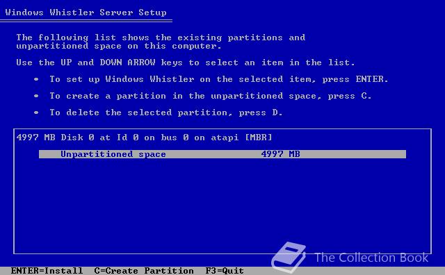 Microsoft Windows Server 2003, 5.1.2433.1 - The Collection Book
