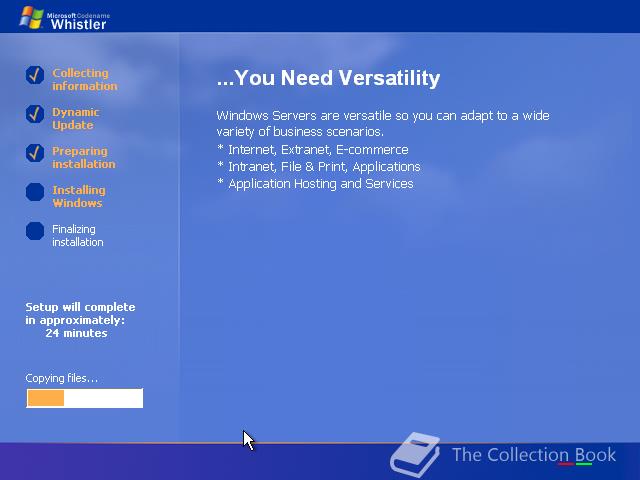 Microsoft Windows Server 2003, 5.1.2462.0 - The Collection Book