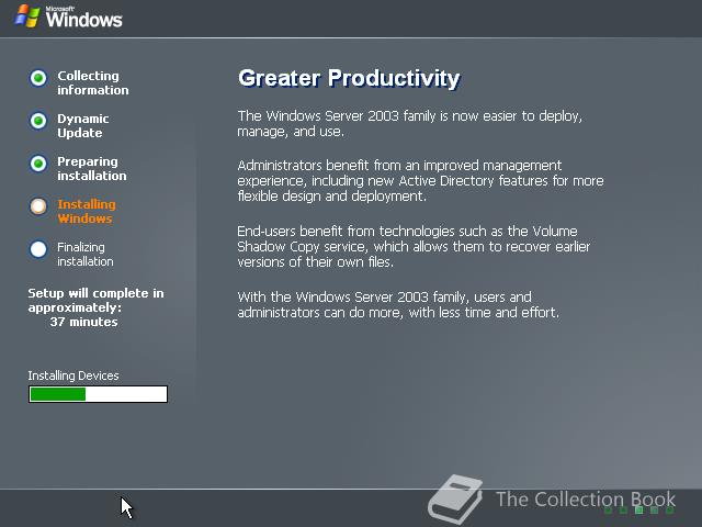 Microsoft Windows Server 2003, 5.2.3765.0 - The Collection Book