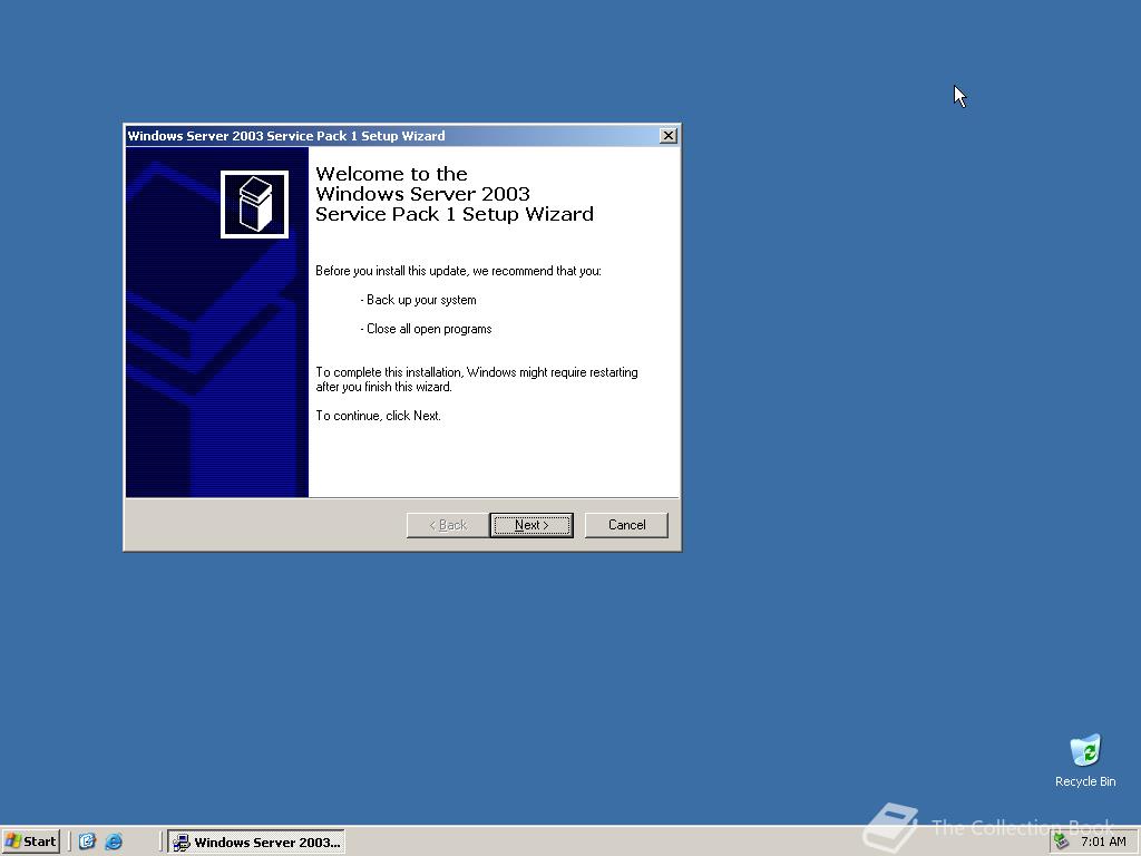 Microsoft Windows Server 2003, 5.2.3790.1039 - The Collection Book