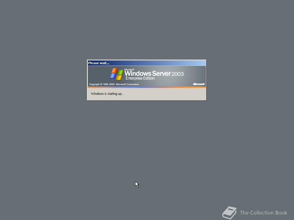 Microsoft Windows Server 2003, 5.2.3790.1039 - The Collection Book