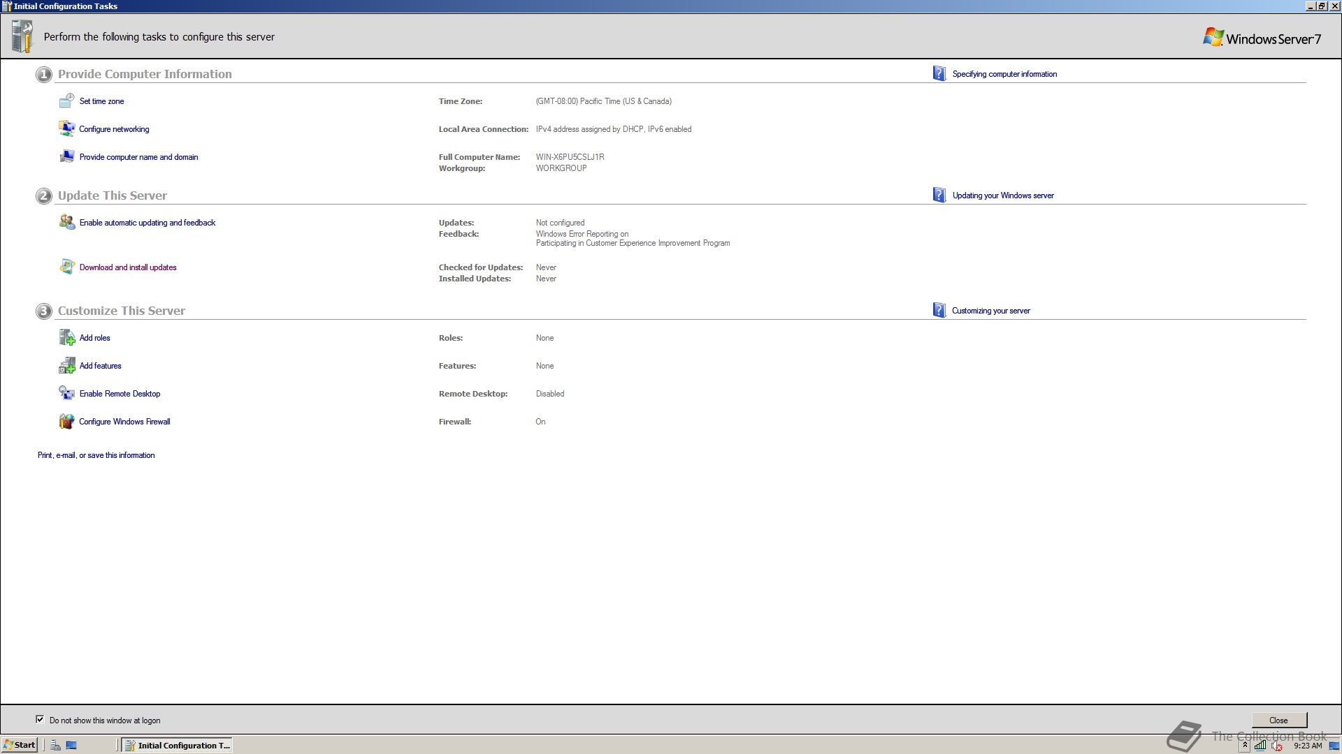 Microsoft Windows Server 2008 R2, 6.1.6758.0 - The Collection Book