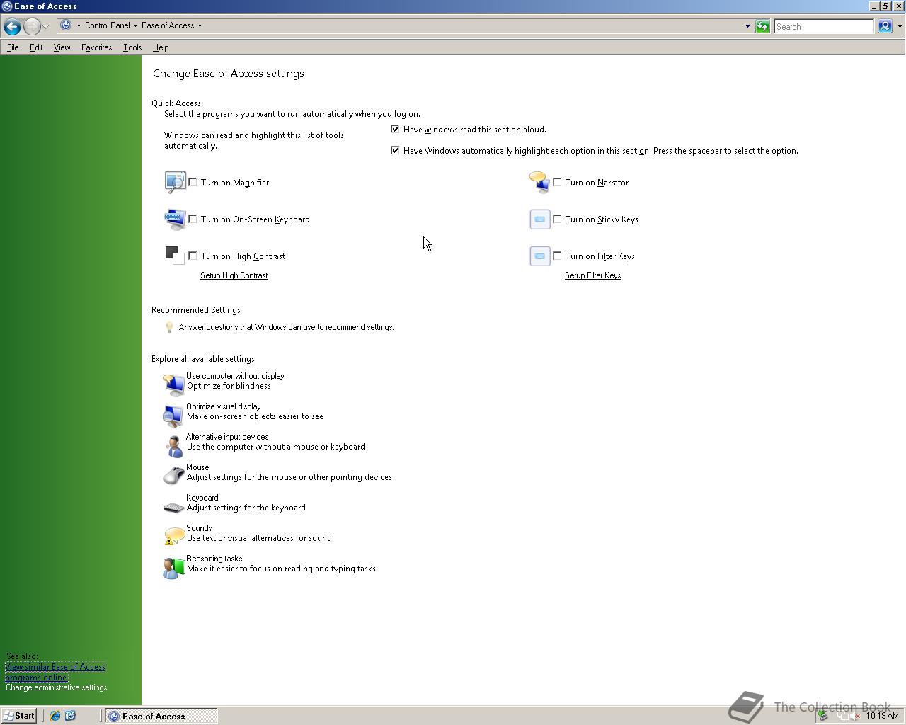 Microsoft Windows Server 2008, 6.0.5308.60 - The Collection Book