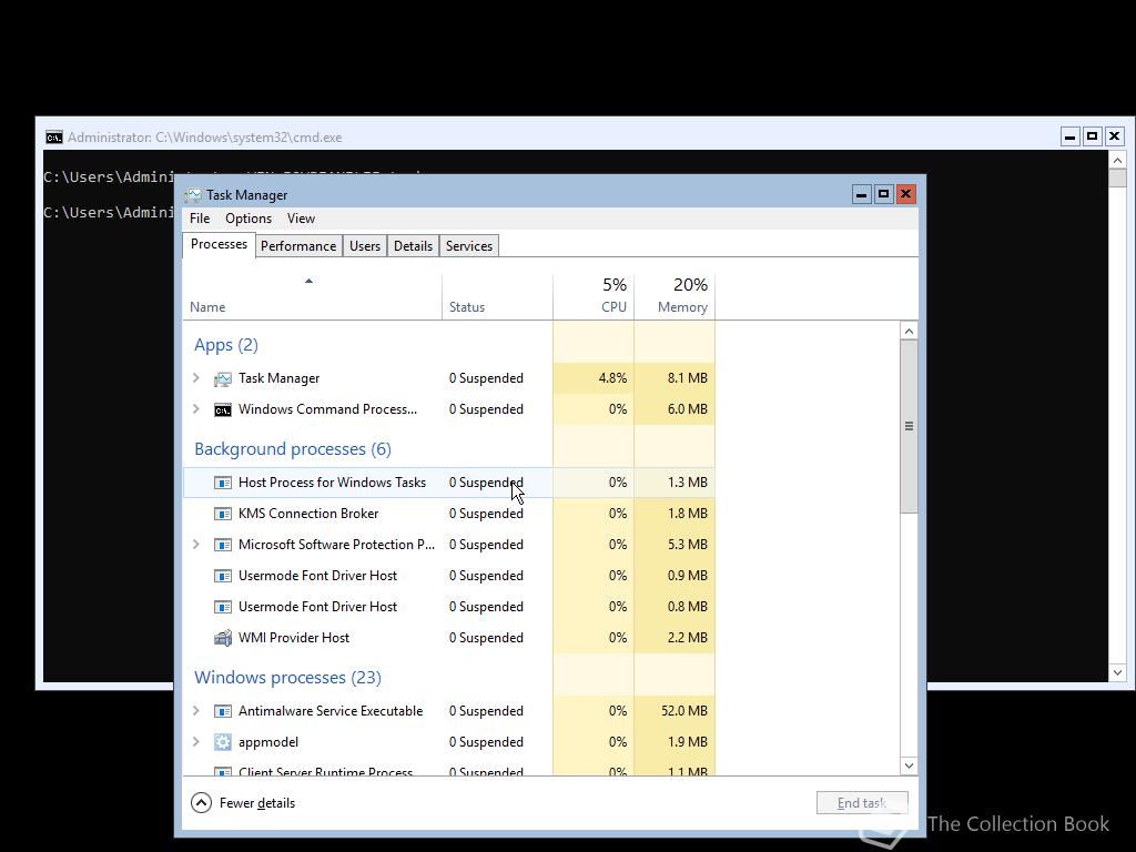 Microsoft Windows Server v1803, 10.0.17093.1000 - The Collection Book