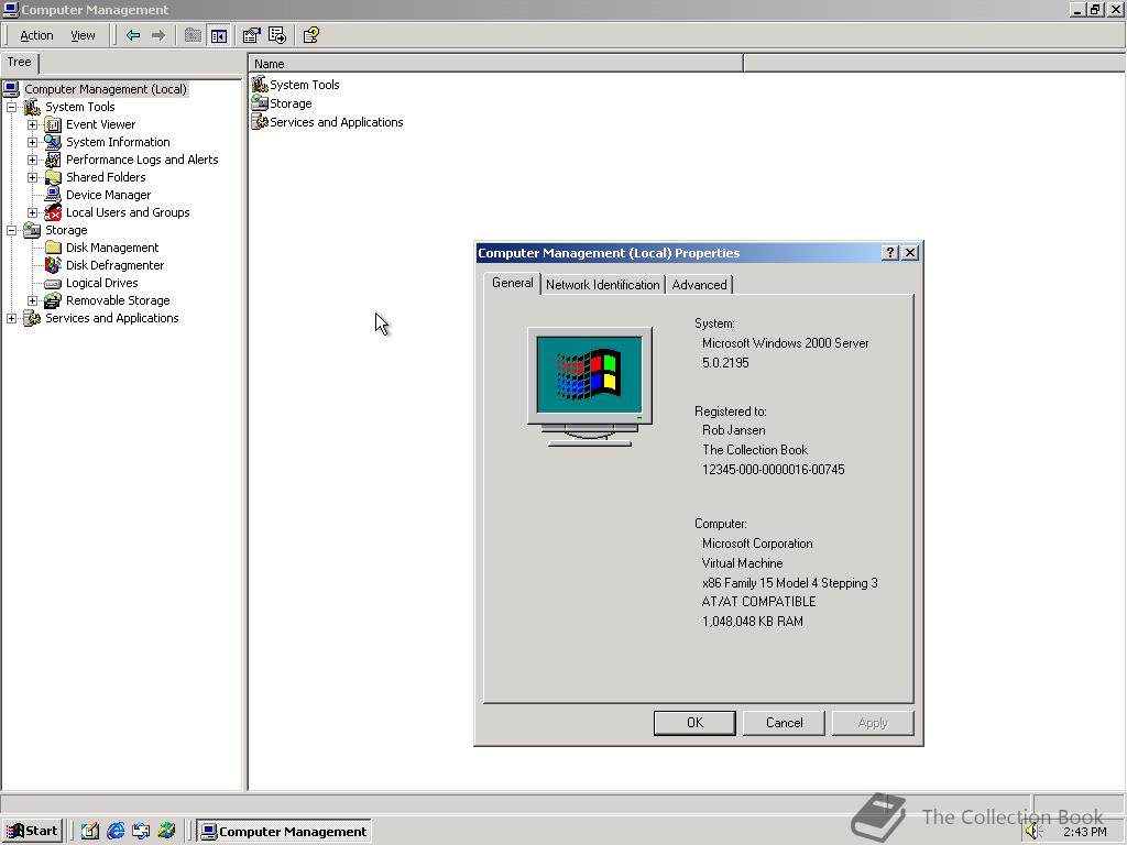 Microsoft Windows Small Business Server 2000, 5.0.1059.0 - The ...