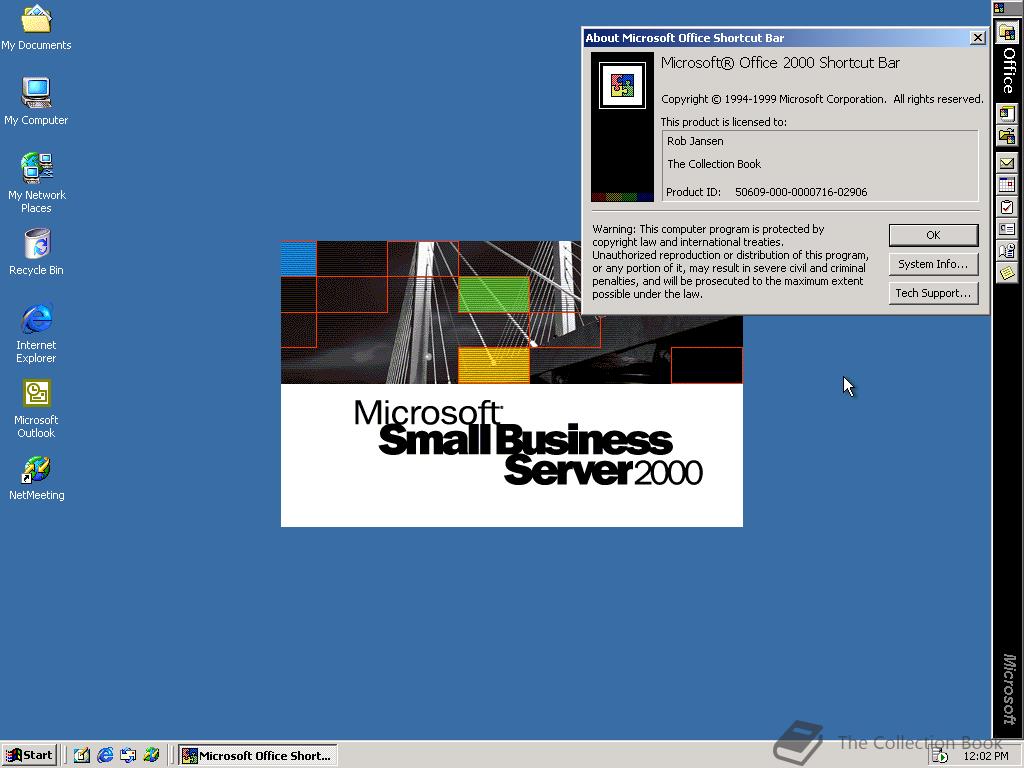 Microsoft Windows Small Business Server 2000, 5.0.1176.0 - The ...