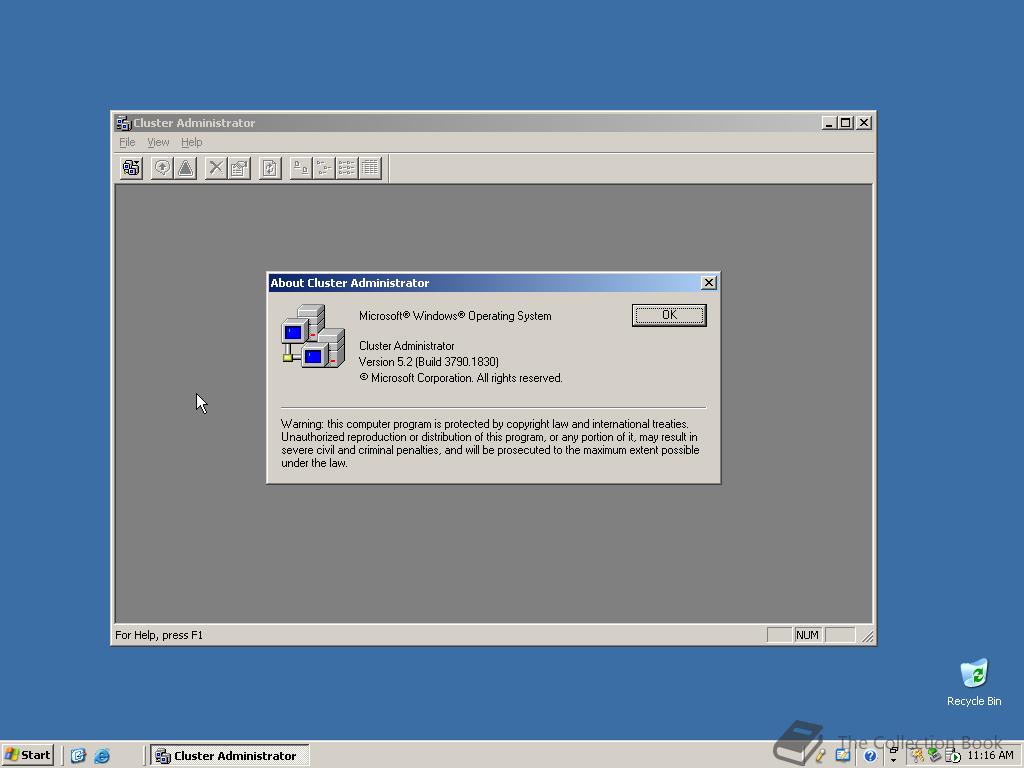 Microsoft Windows Small Business Server 2003 R2, 5.2.3580.0 - The ...