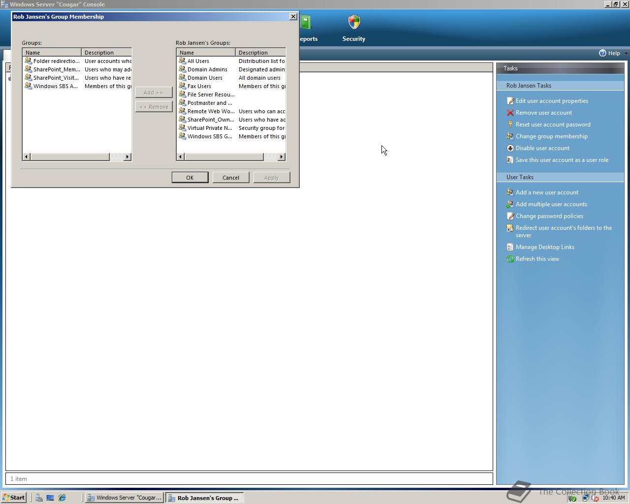 Microsoft Windows Small Business Server 2008, 6.0.5334.0 - The ...
