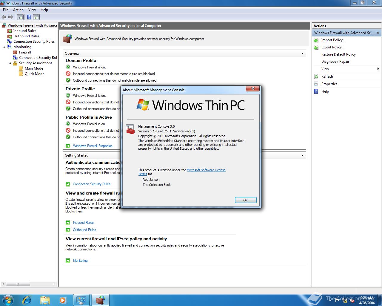 Microsoft Windows Thin PC, 1.1.0242.0 - The Collection Book