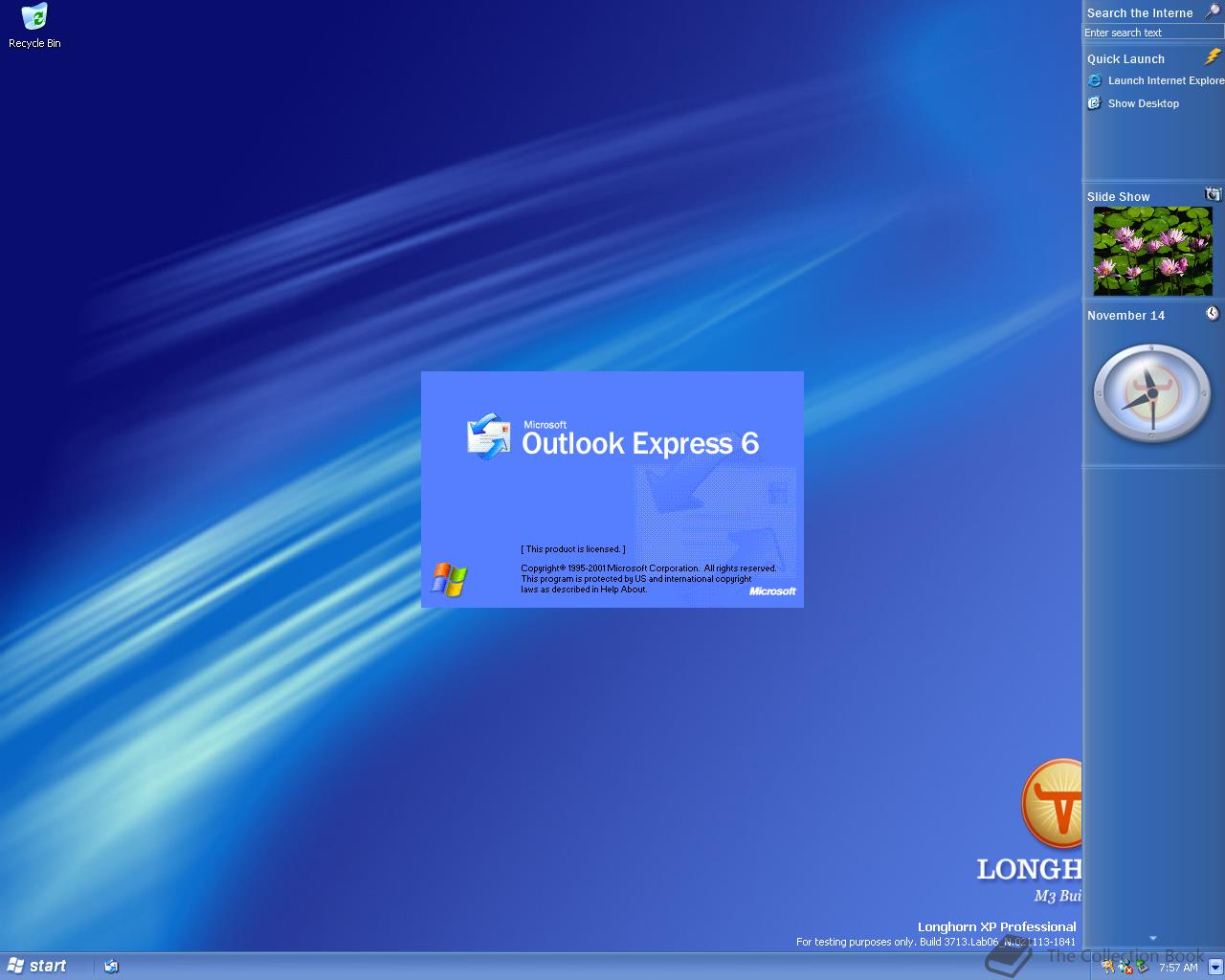 Microsoft Windows Vista, 6.0.3713.0 - The Collection Book