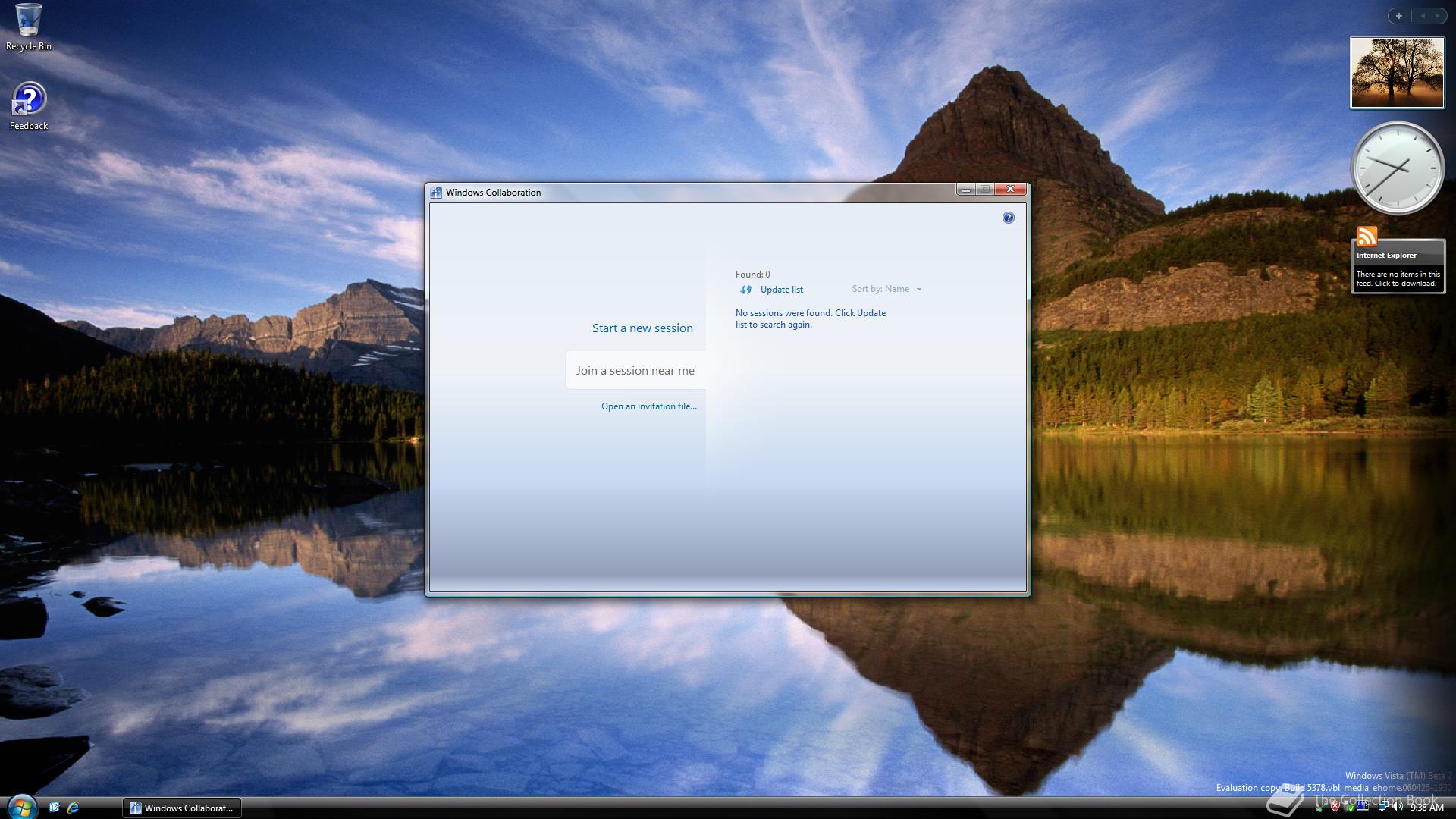 Microsoft Windows Vista, 6.0.5378.0 - The Collection Book