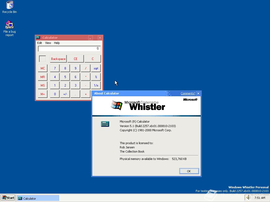 Microsoft Windows XP, 5.1.2257.1 - The Collection Book