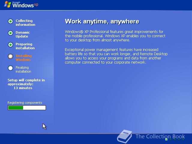 Microsoft Windows XP, 5.1.2481.0 (main) - The Collection Book