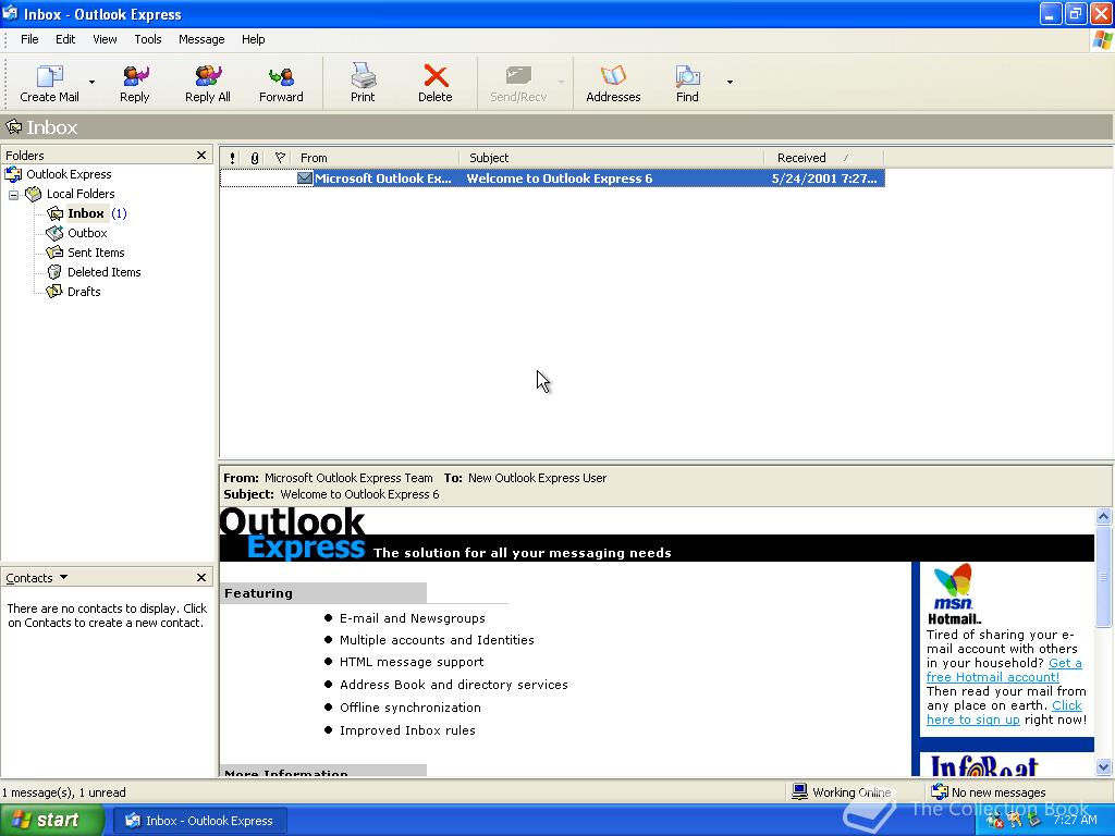 Microsoft Windows XP, 5.1.2481.0 (main) - The Collection Book