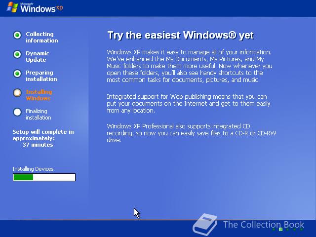 Microsoft Windows XP, 5.1.2485.0 - The Collection Book