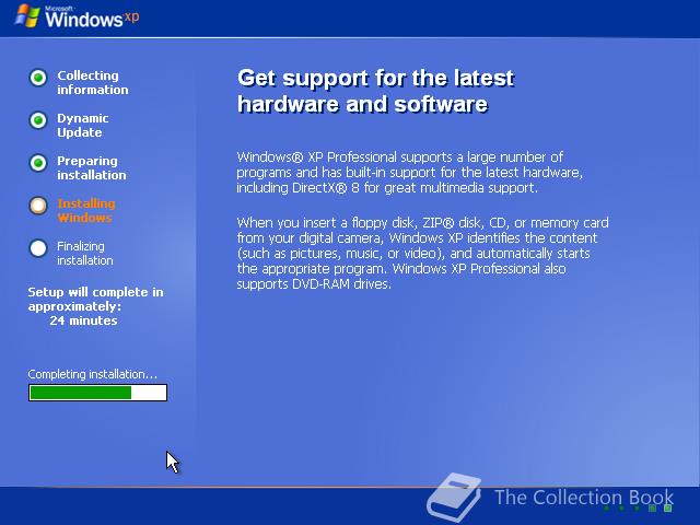 Microsoft Windows XP, 5.1.2495.0 - The Collection Book