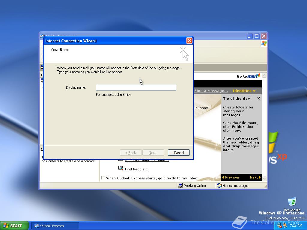 Microsoft Windows XP, 5.1.2498.0 - The Collection Book