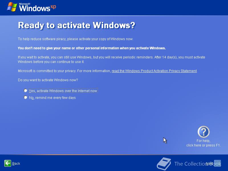 Microsoft Windows XP, 5.1.2499.0 - The Collection Book