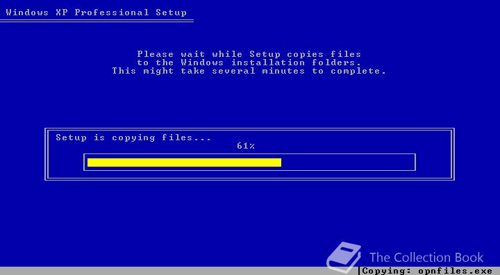 Microsoft Windows XP, 5.1.2505.0 - The Collection Book